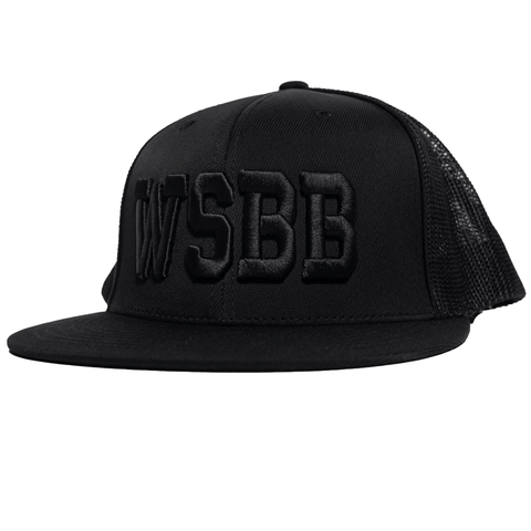 WSBB Flexfit® Flatbill Blackout | Westside Barbell